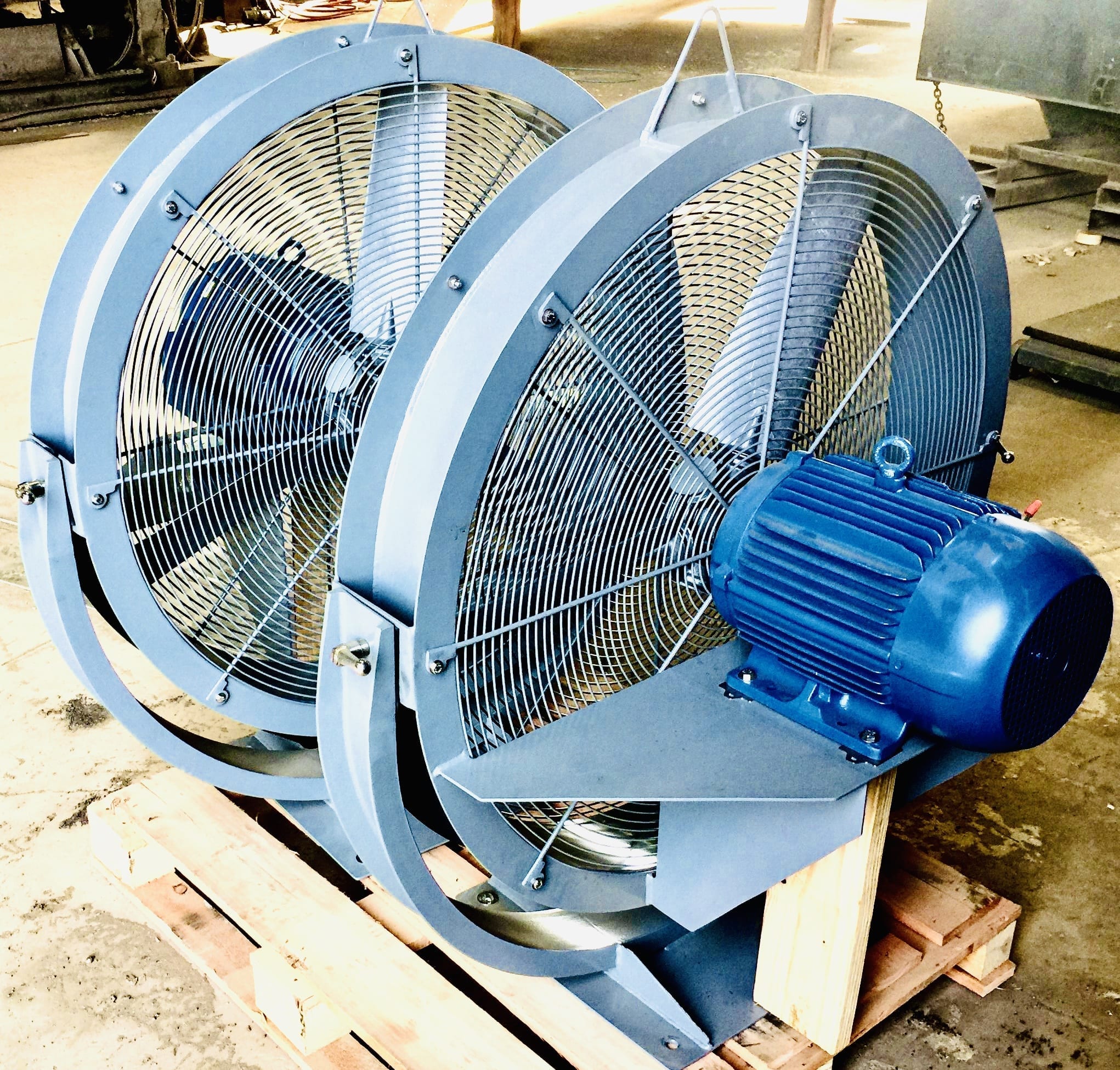105 Turbulence Fans | Spooltech | Engineering & Fabrication Solutions