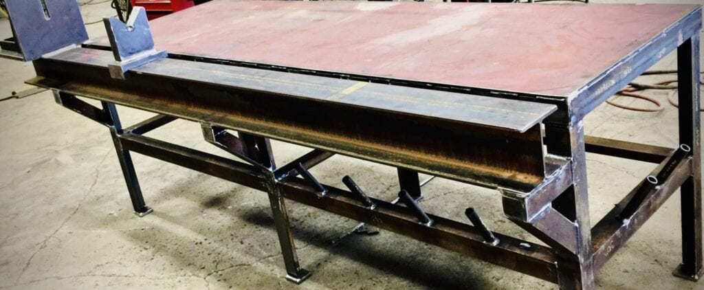 48 Fabrication Table - Spooltech | Engineering & Fabrication Solutions